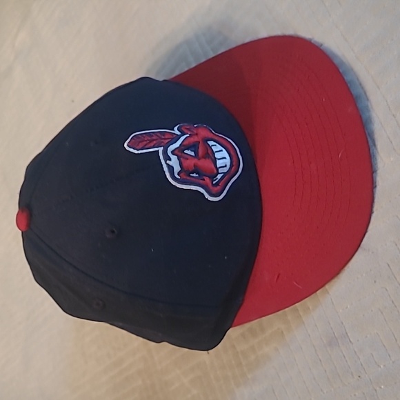 OC Sports | Accessories | Cleveland Indians Chief Wahoo Baseball Cap ...